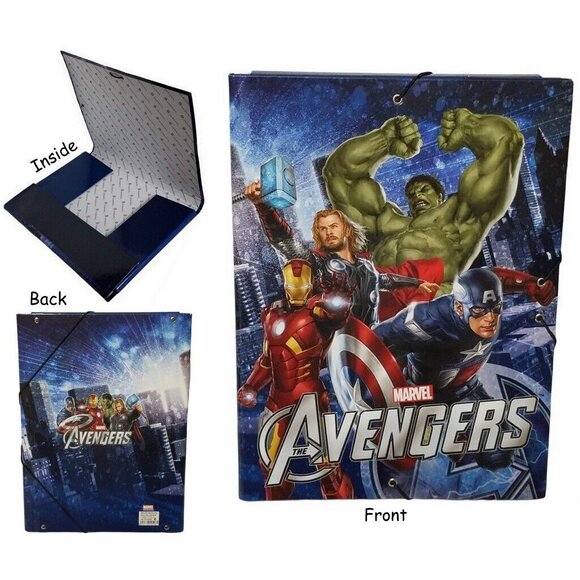 Marvel | Office | Marvel Avengers New Sturdy Cardboard Document ...